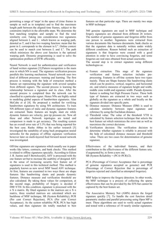 Automatic signature verification with chain code using weighted distance and euclidean distance ...