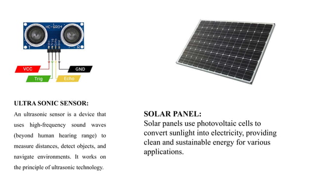 AUTOMATIC SOLAR GRASS CUTTER using .pptx