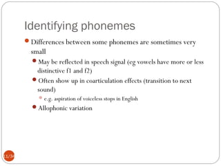 Automatic speech recognition | PPT