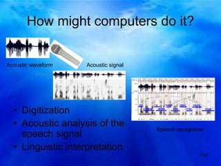 Automatic speech recognition | PPTX