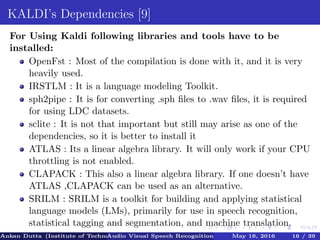 Automatic speech recognition system using deep learning | PDF