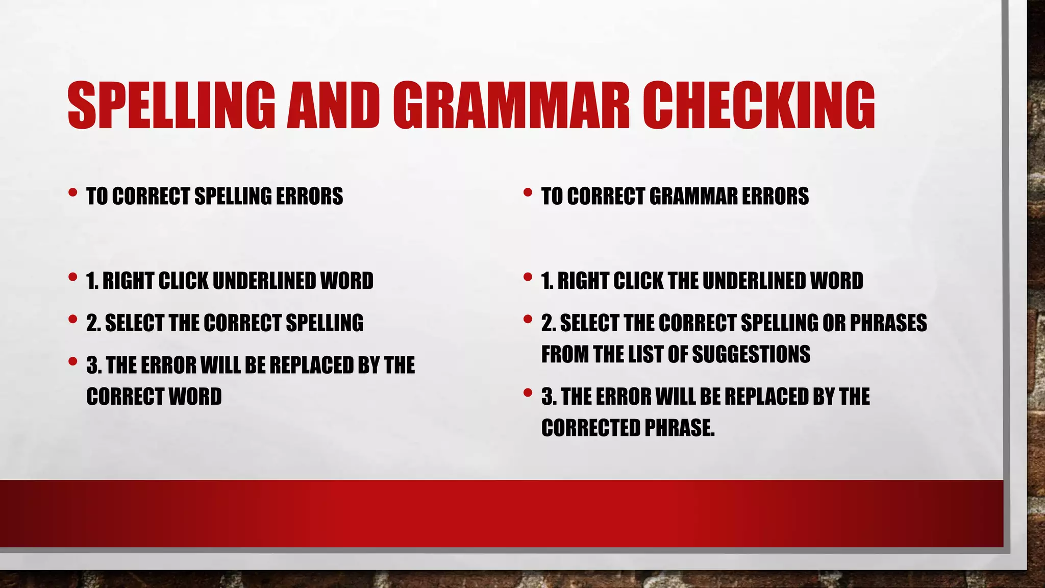 Automatic spelling and grammar checking.pptx