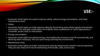 Automatic Street Light.pptx an engineering worksho | PPT