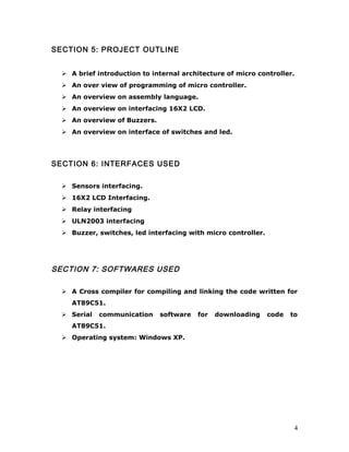 Automatic street light controller | PDF