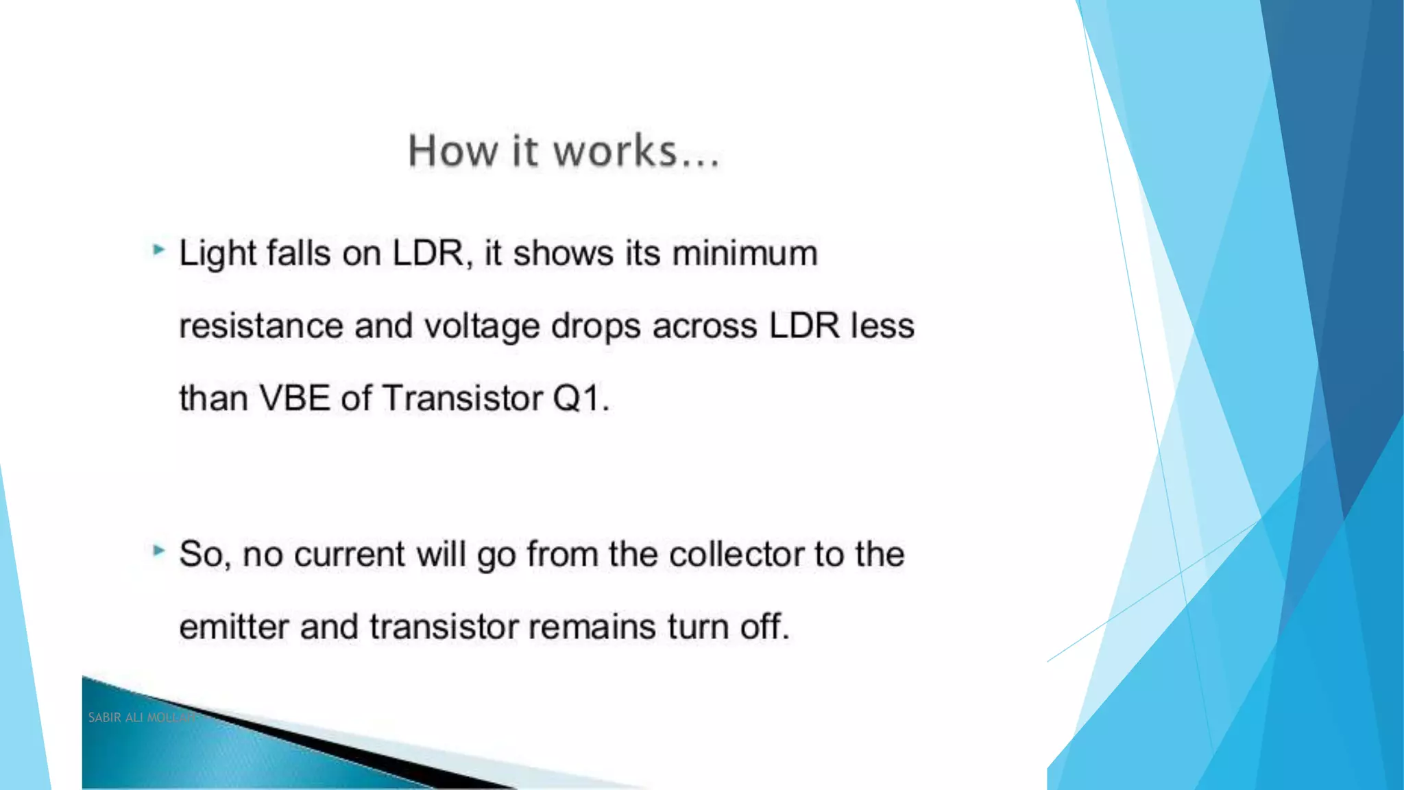 Automatic street light control using ldr PPT | PPTX