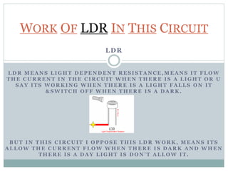 automatic street light | PPTX