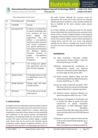 Automatic Subtitle Generation For Sound In Videos | PDF
