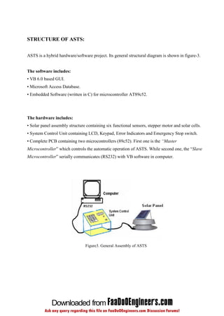 Automatic sun tracking system asts | PDF