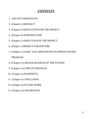 Home Automation Water Tank Level Control | PDF
