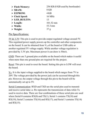 Automatic tank level control using arduino mega converted | PPTX
