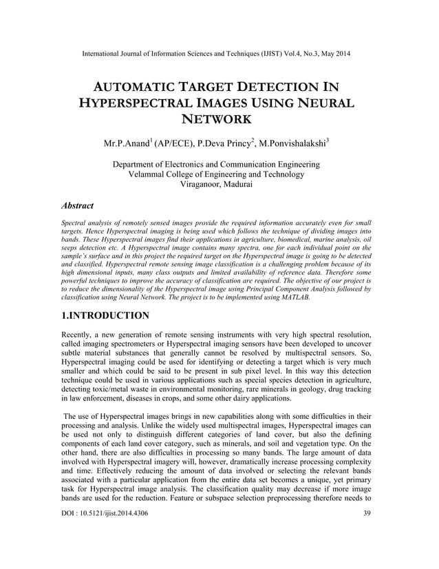 Automatic target detection in | PDF