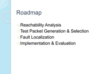 Automatic test packet generation | PPTX