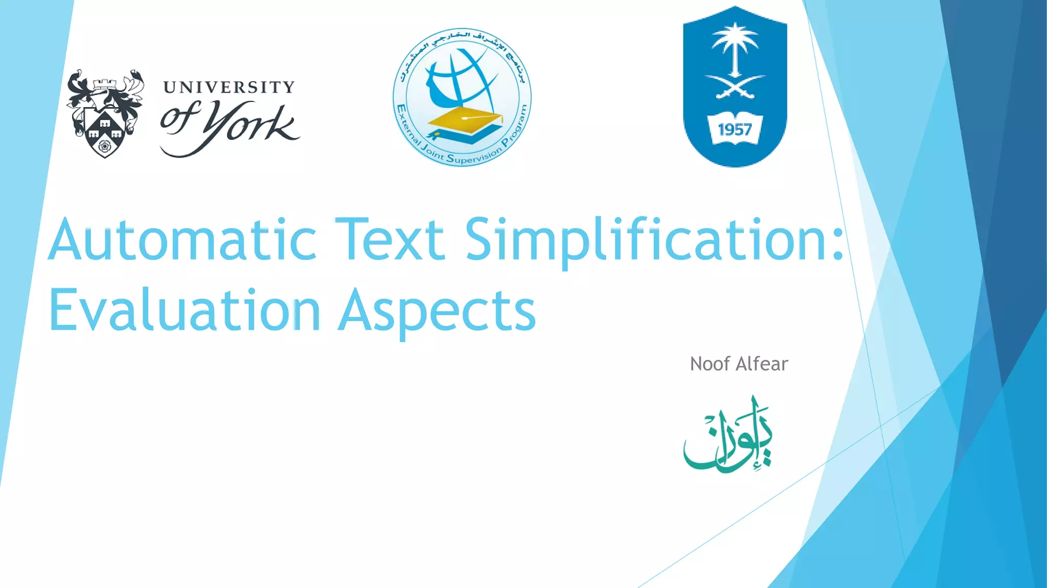 Automatic Text Simplification Evaluation Aspects Ppt
