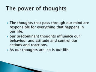 Automatic Negative Thoughts | PPTX