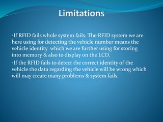 Automatic toll collection system (presentation) | PPTX