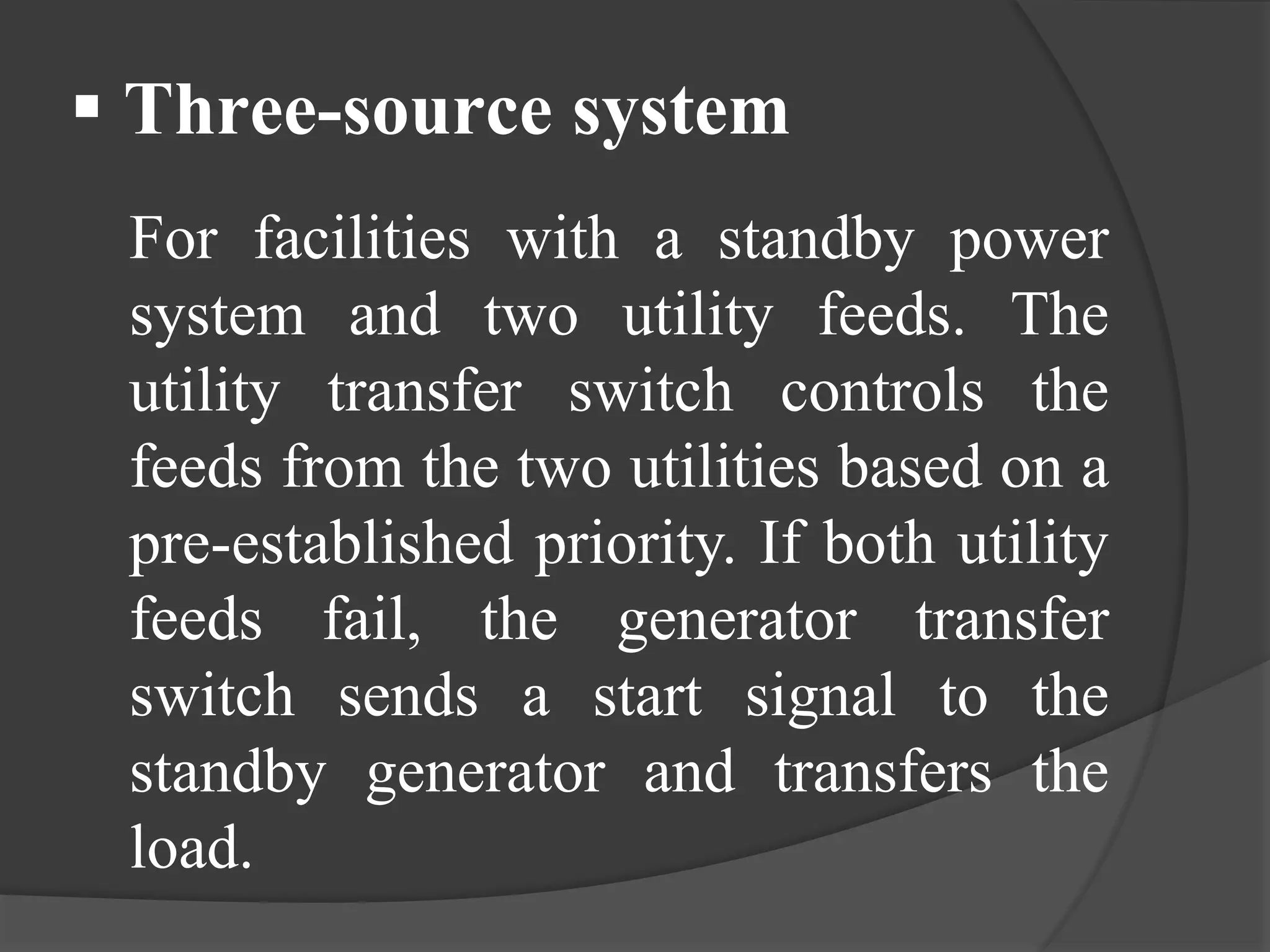 Automatic transfer switch (ats) | PPTX