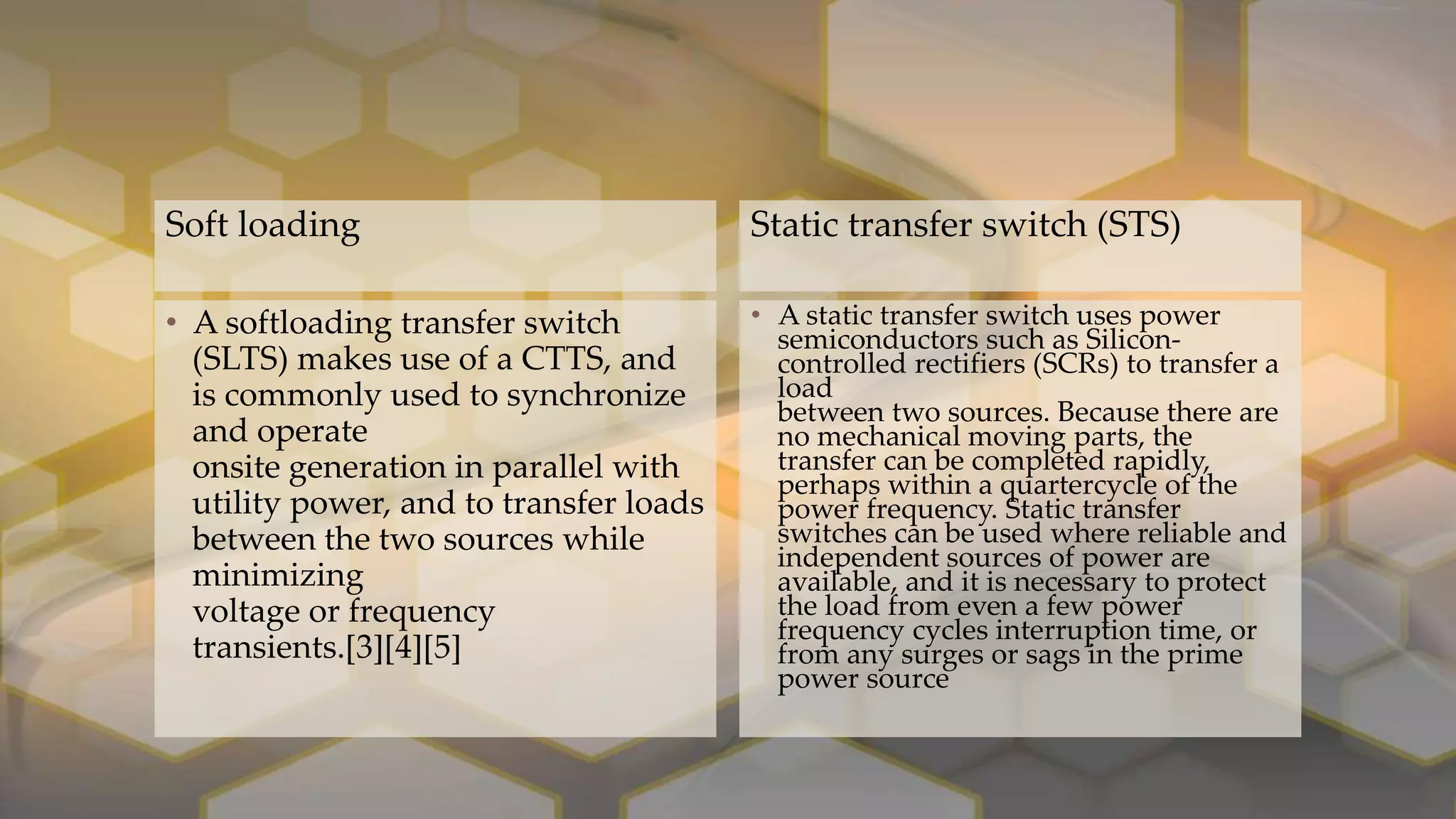 Automatic transfer switch (ats) | PPTX