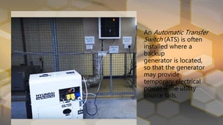 Automatic transfer switch (ats) | PPTX