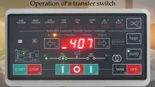 Automatic transfer switch (ats) | PPTX