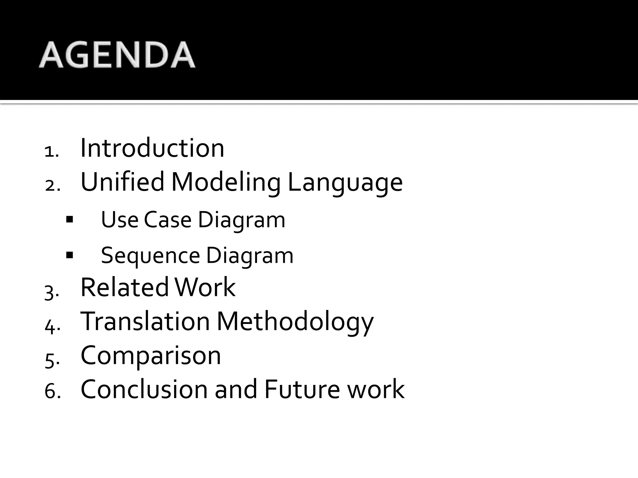 An Automatic Approach to Translate Use Cases to Sequence Diagrams | PPT