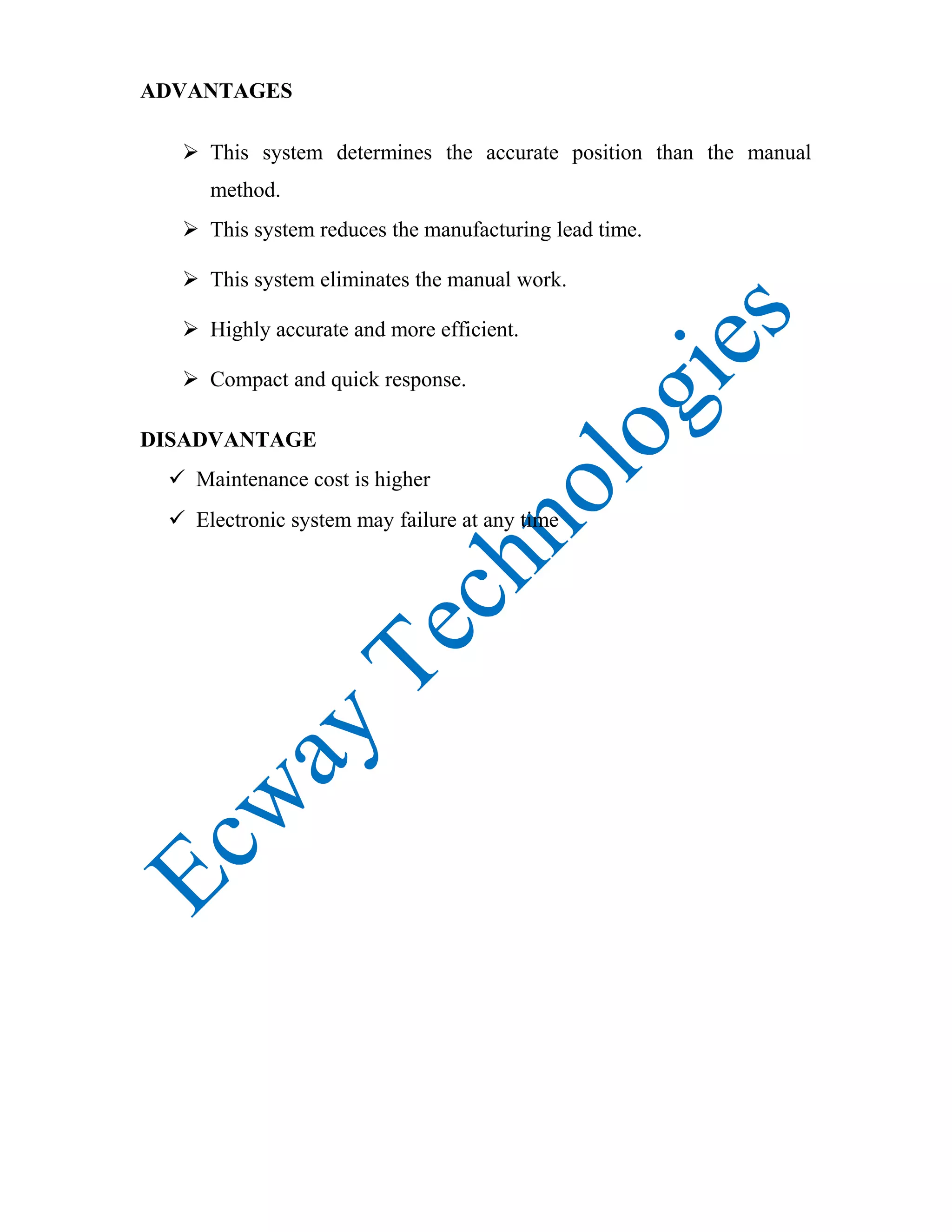 Automatic trolley | PDF