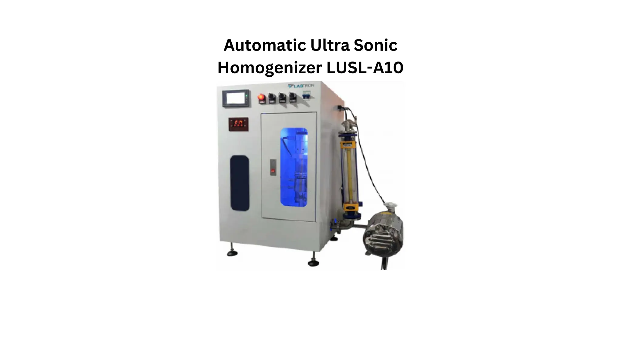 Automatic Ultra Sonic Homogenizer LUSL-A10 | PDF | Chemistry | Science