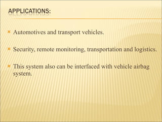 Automatic vehicle accident detection and messaging system using gsm and ...