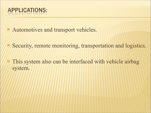 Automatic Vehicle Accident Detection And Messaging System Using Gsm And Gps Modem Ppt