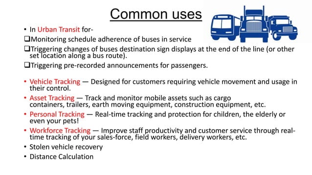 Automatic vehicle location | PPTX