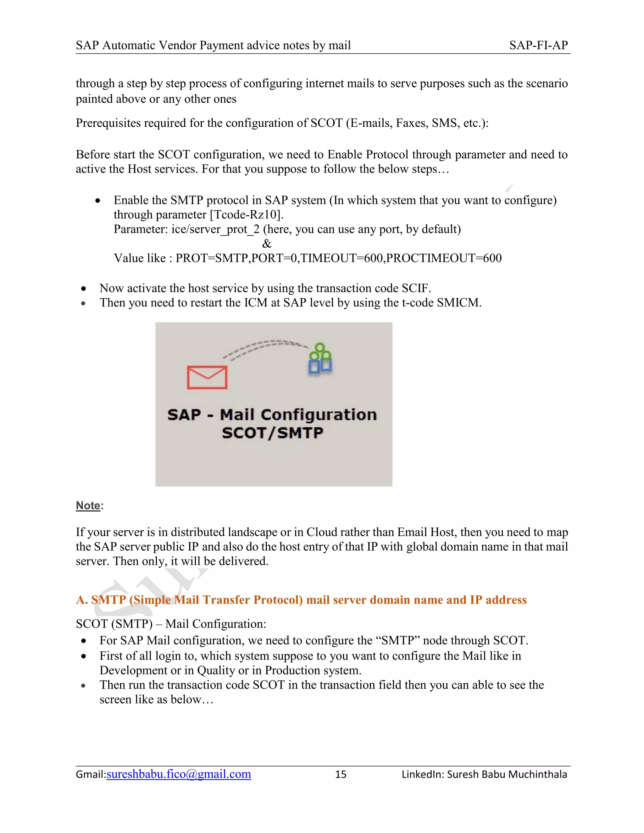 Automatic vendor payment advice notes by mail | PDF