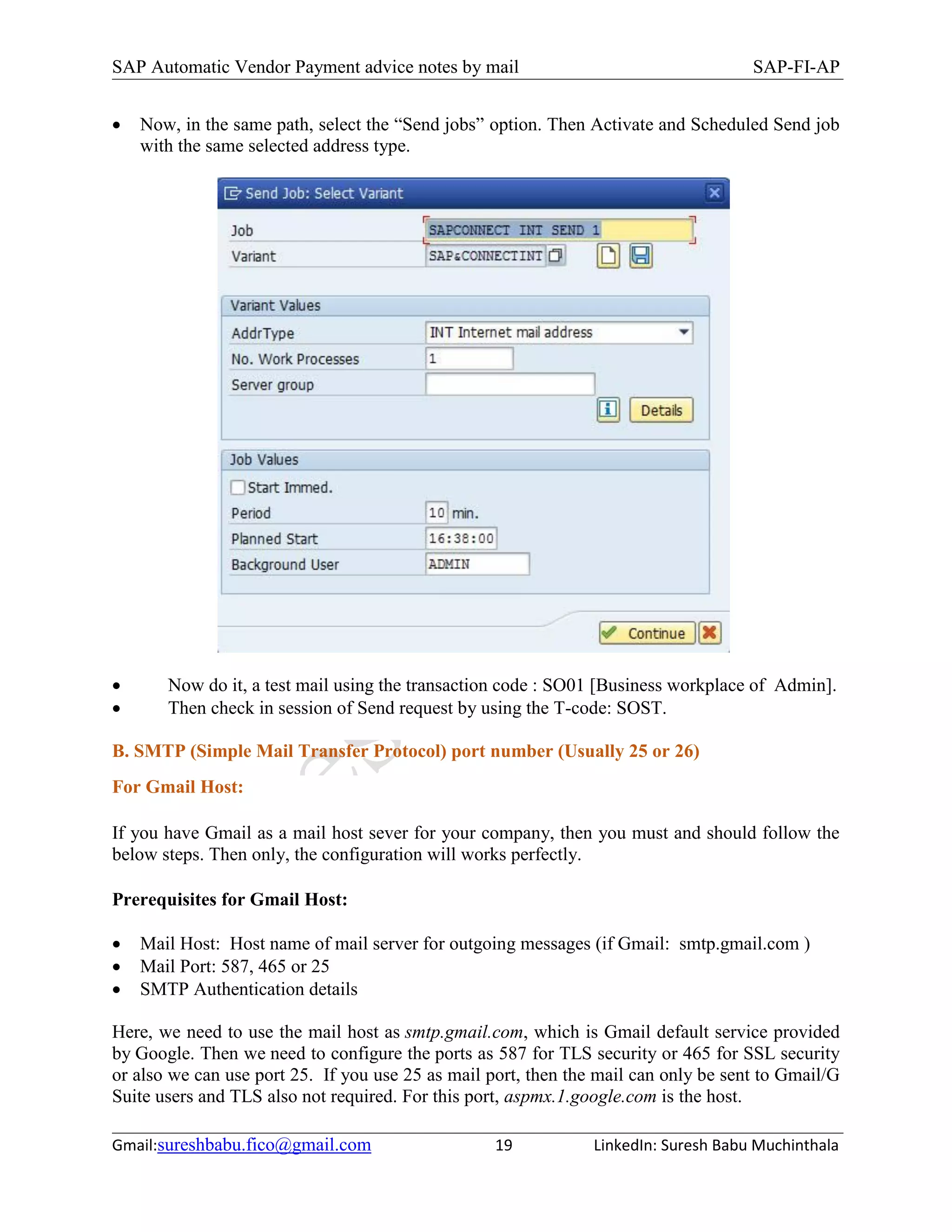 Automatic vendor payment advice notes by mail | PDF