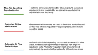 Automatic mine ventilation control system | PDF