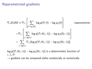 Introduction to modern Variational Inference. | PPT