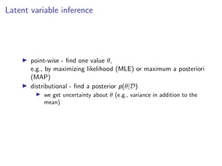 Introduction to modern Variational Inference. | PDF