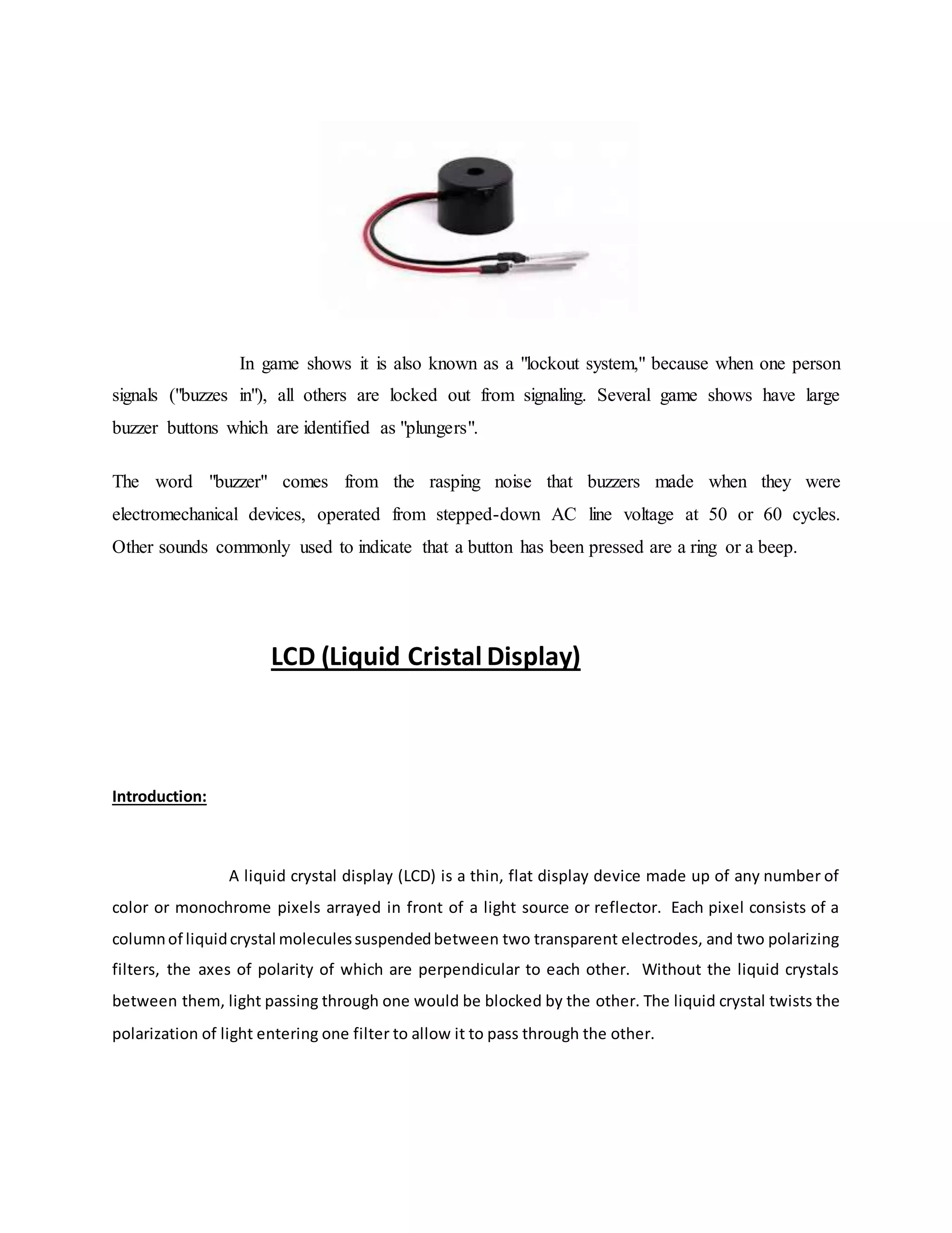 Automatic Water Dispenser Arduino Docx