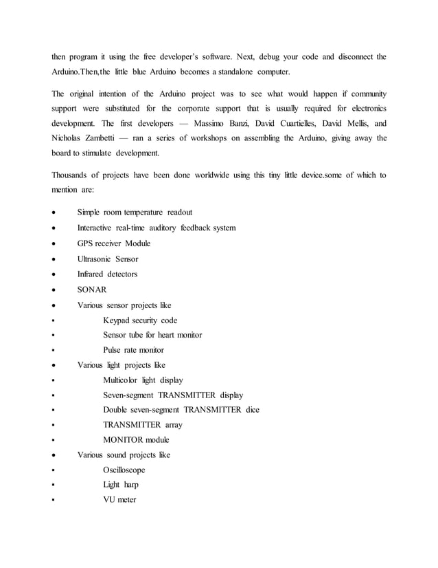 Automatic water dispenser arduino | DOCX