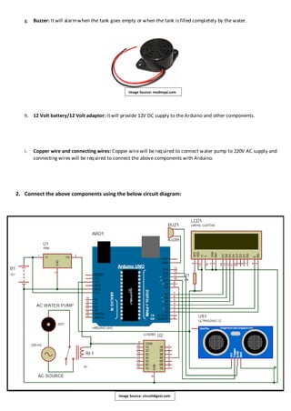 Automatic water level monitoring and control system using IoT | PDF