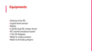 Automatic water pump controller | PPTX