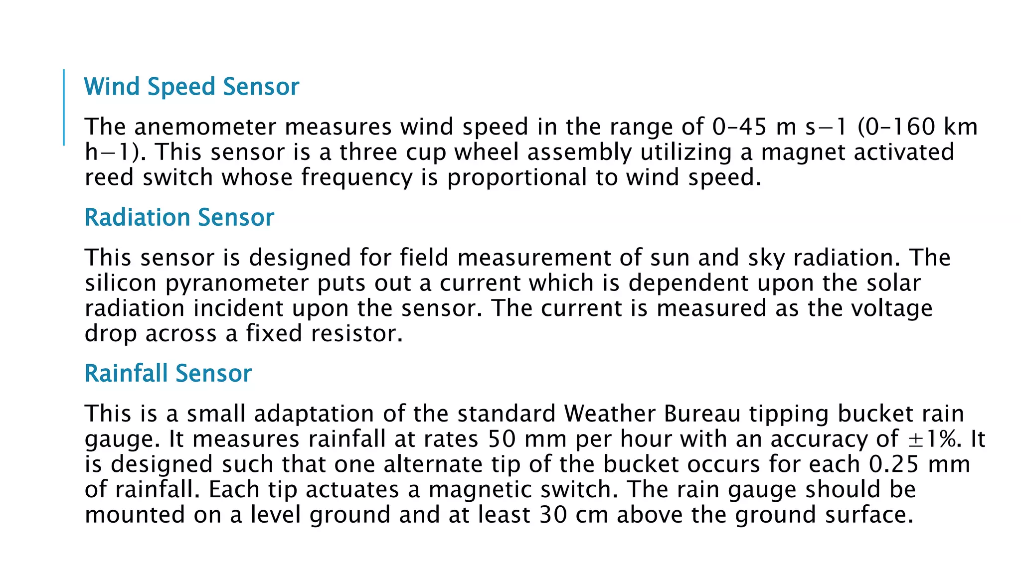 Automatic weather station By Anakha Mohan | PPTX