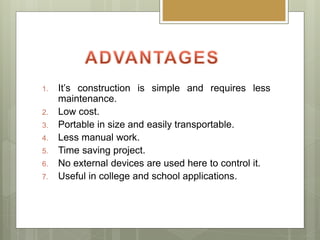 Automatic White Board Cleaner | PPTX