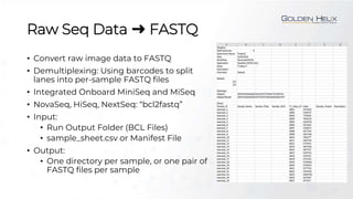 Automating NGS Gene Panel Analysis Workflows with Golden Helix | PPTX