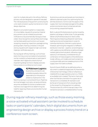 Automating the Petroleum Industry, from Wells to Wheels | PDF