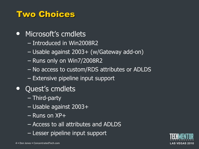 Automating Ad With Powershell Ppt