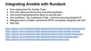 Automating aws infrastructure and code deployments using Ansible @WebEngage | PPTX