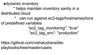 Automating aws infrastructure and code deployments using Ansible @WebEngage | PPTX