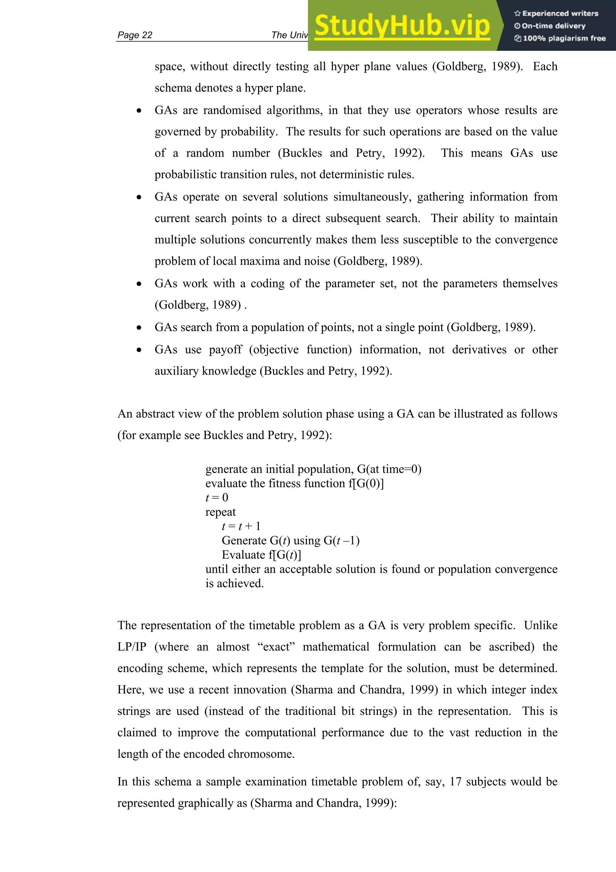 Automating Class Schedule Generation In The Context Of A University Timetabling Information