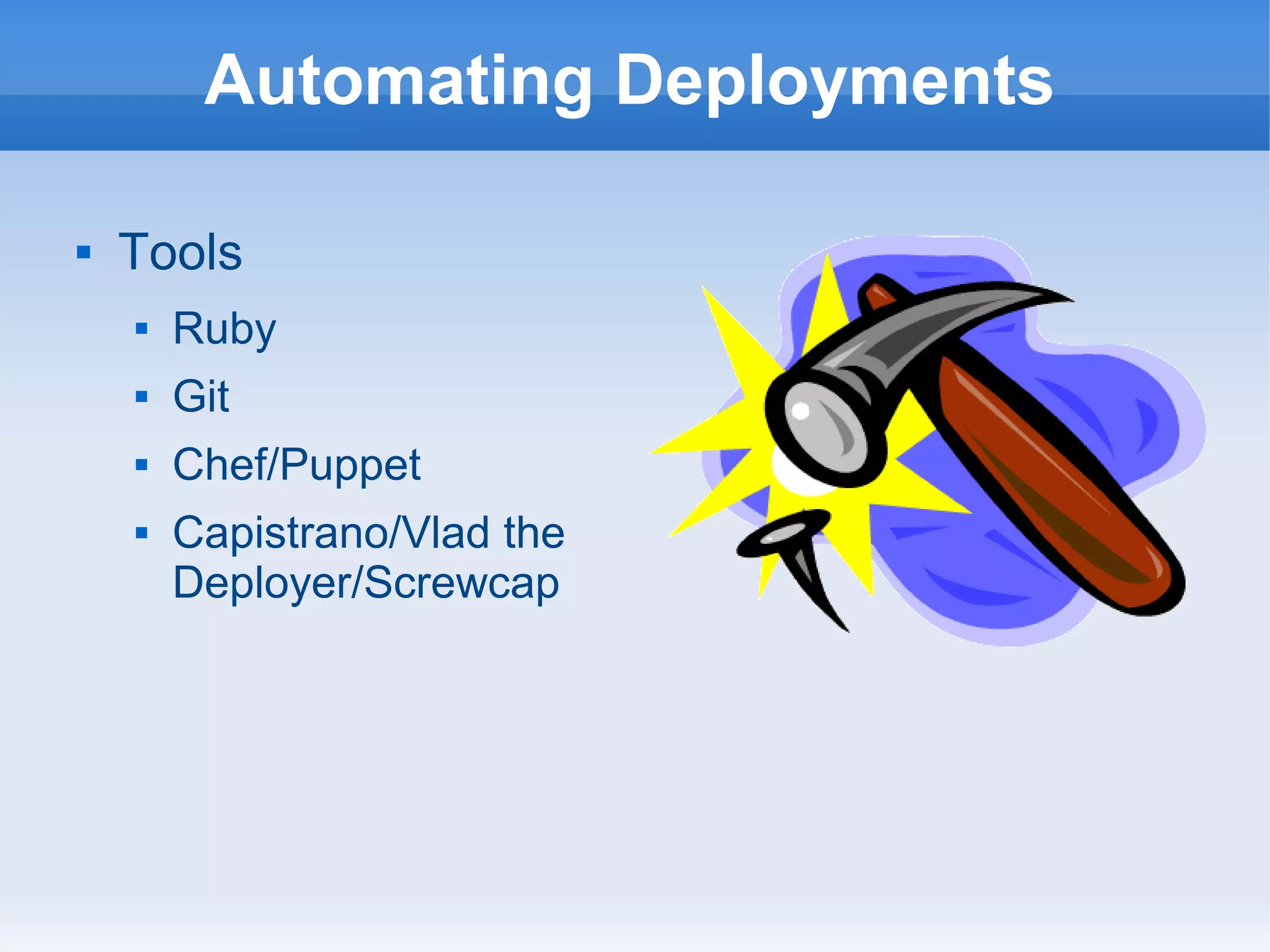 Automating Deployments | PPT