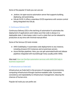 Automating deployments and monitoring for faster delivery by DevOps microservices.pdf