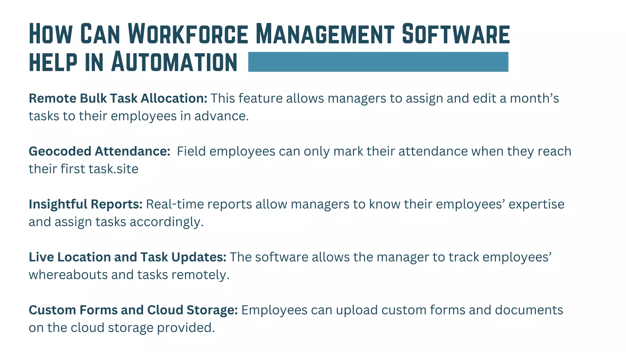 Automating Employee Operations With Workforce Management Software Ppt