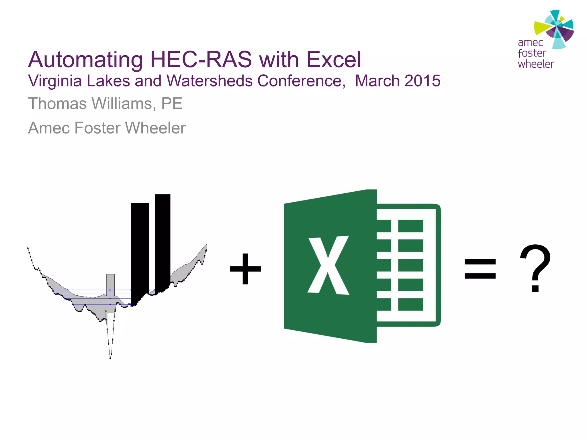 Automating HEC-RAS with Excel | PDF
